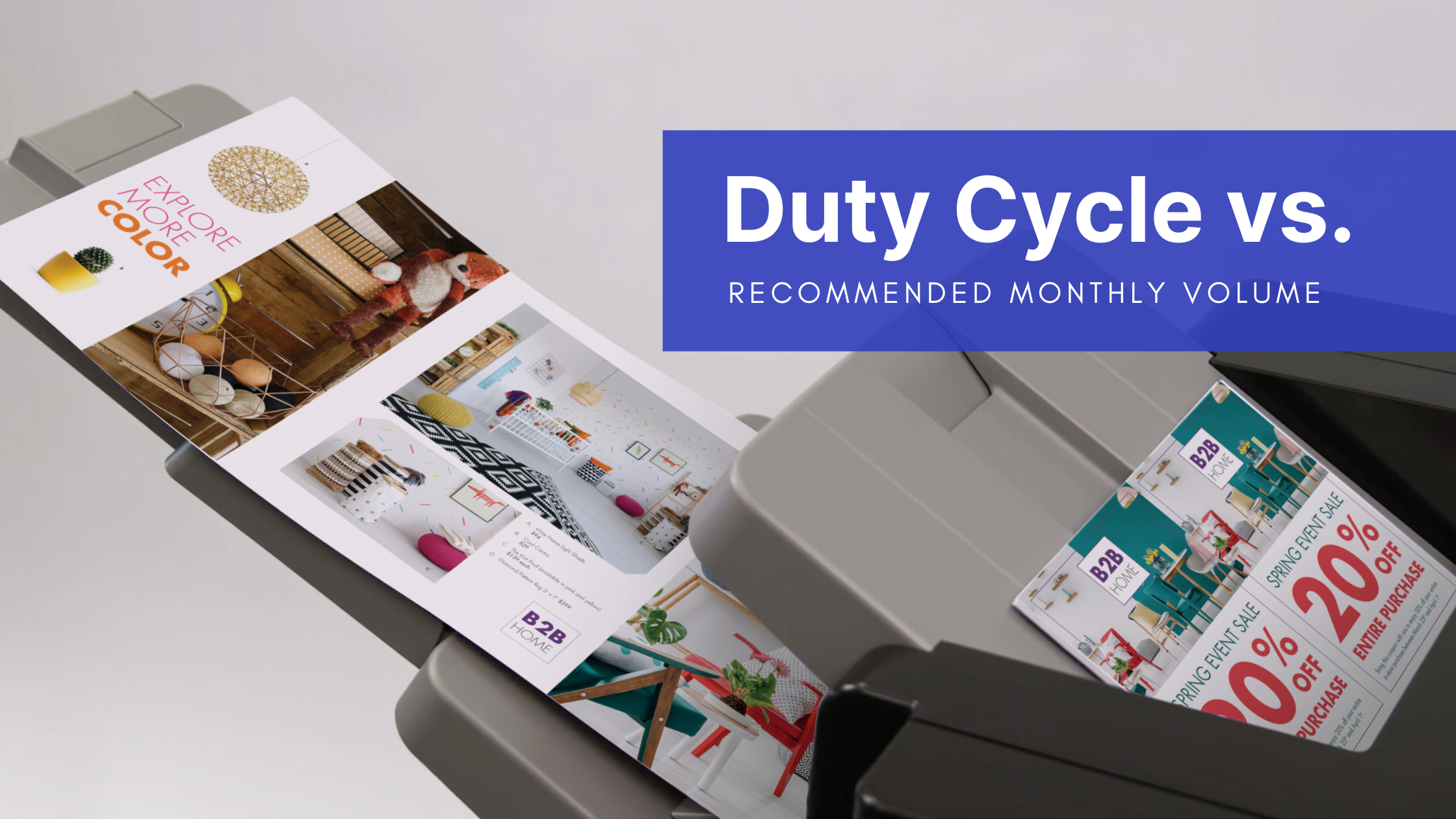 Duty Cycle vs. Recommended Monthly Volume (RMV)